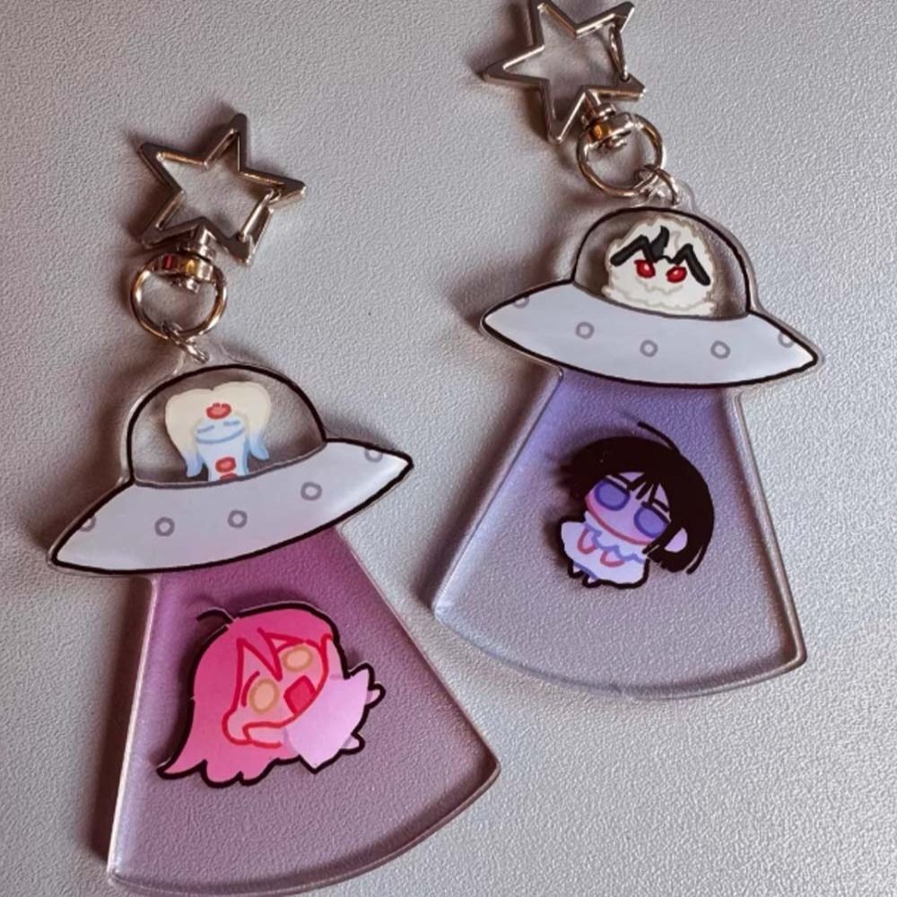 Schoolbags Mizi Sua Alien Stage Keychain Hyuna Luka Anime Peripheral ...