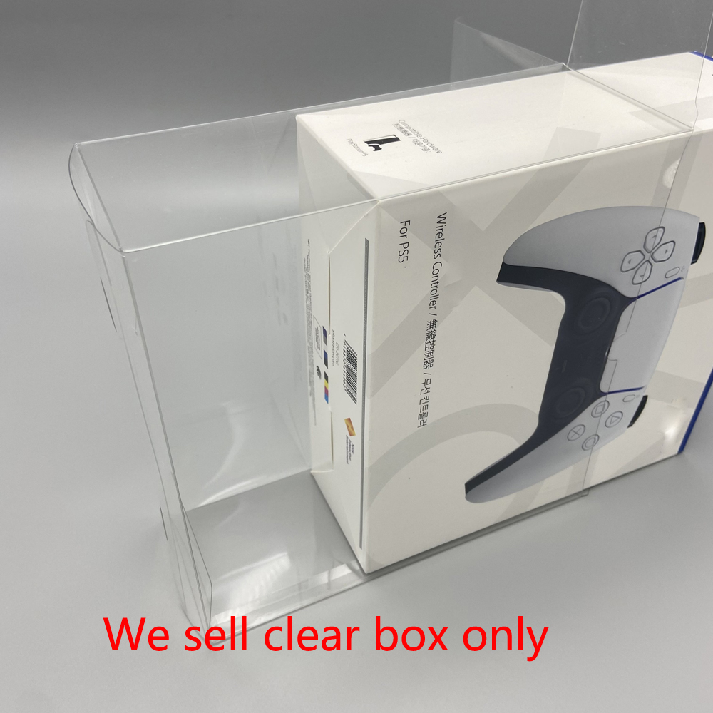 【Hot New Release】 Plastic box PET Transparent display Case for PS5 ...