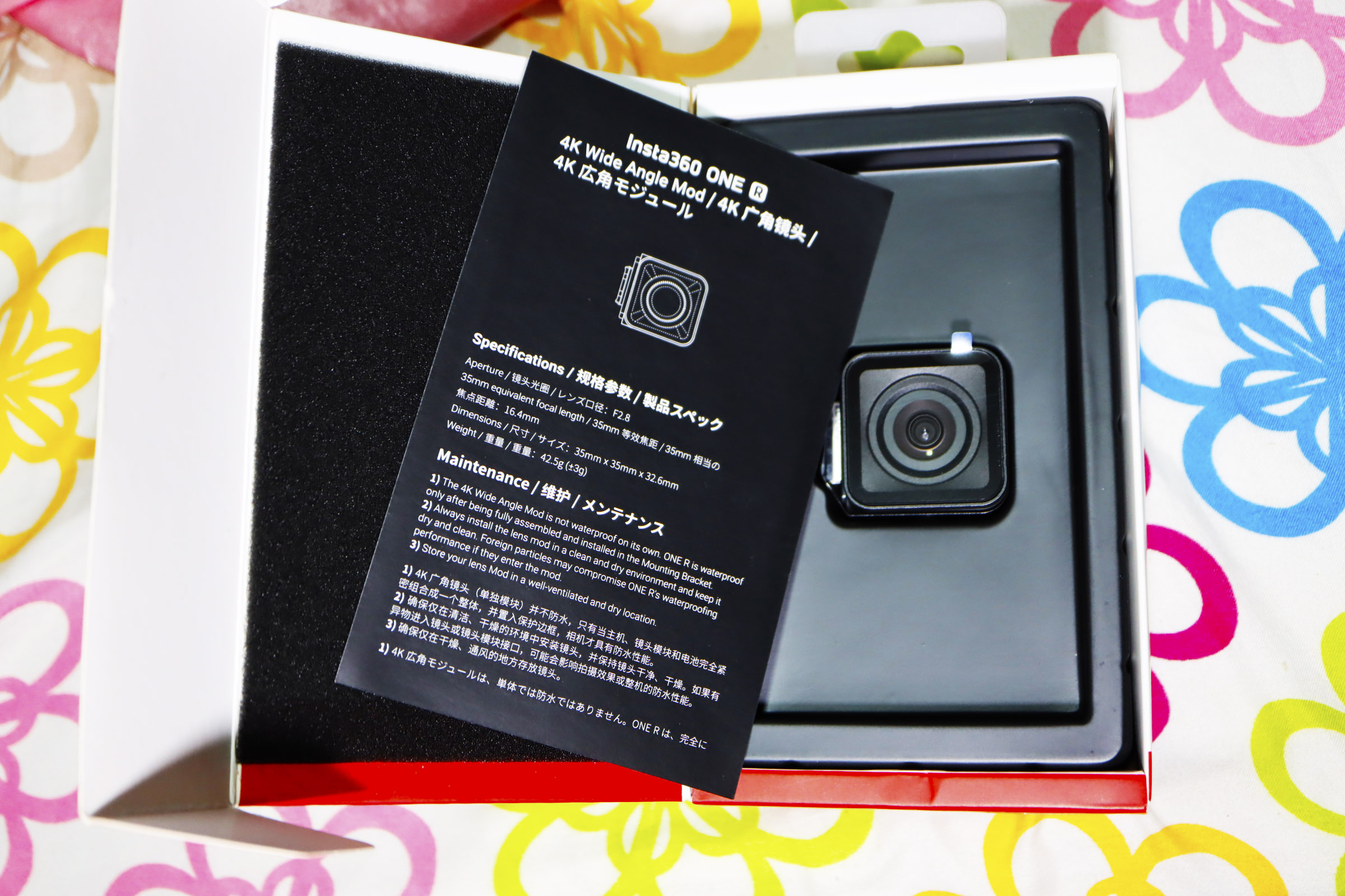 For Insta360 ONE R - 4K Wide Angle Mod CINORC3A Wide-Angle New in Box ...