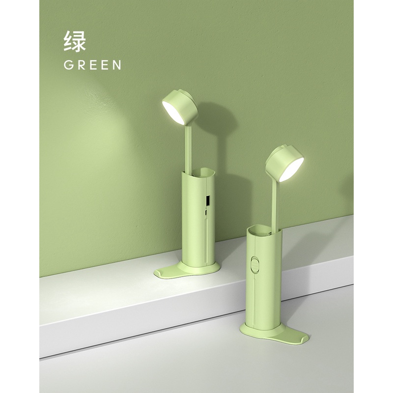 READYSTOCK 3 in 1 Study Table Lamp Bedside Rechargeable Night Light ...