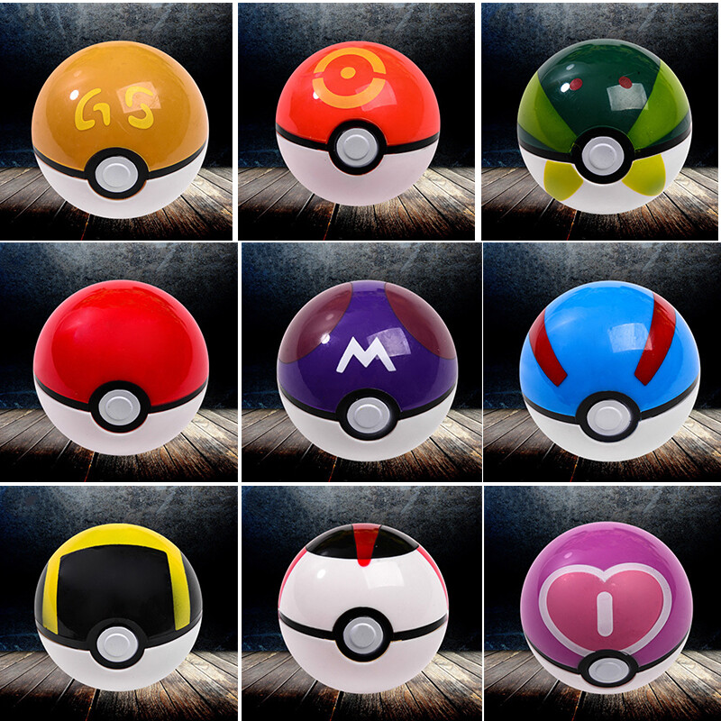 (COD) ⚡️⚡️ บอลโปเกม่อน 7 cm Pokémon Ball ++พร้อมโปเกม่อนจิ๋วด้านใน ...