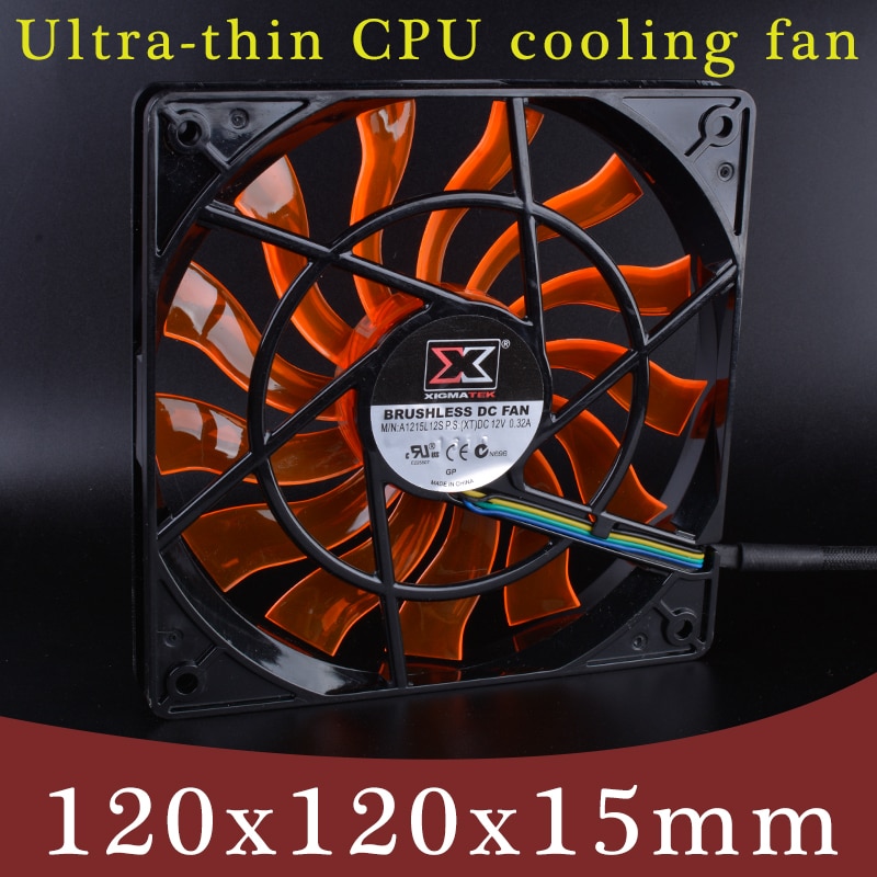 Xigmatek 120mm Fan 120x120x15mm 12v 0.32a Computer Cpu Four-wire Pwm ...