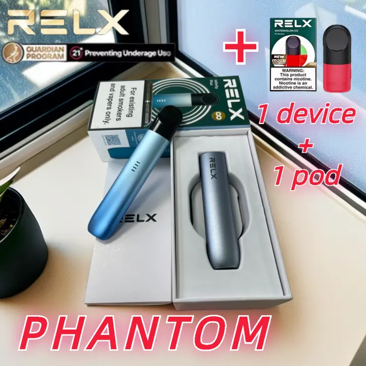 REL X 1Device &1Pod rechargeable smart switch ring original juice Kit Set with refill pods salt ...