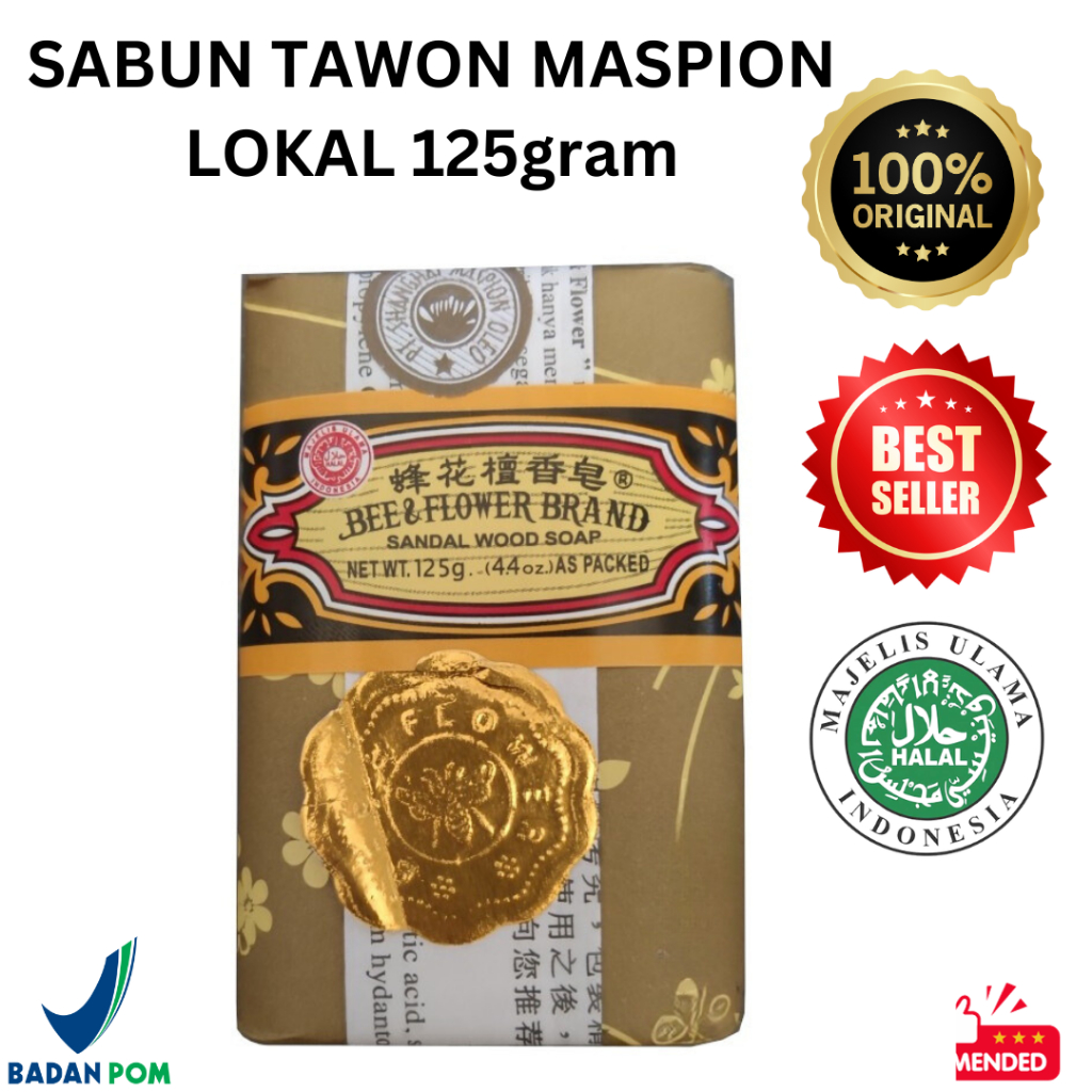 [HAKERU] Sabun Mandi Batang Bee & Flower Brand Soap / Sabun Tawon ...