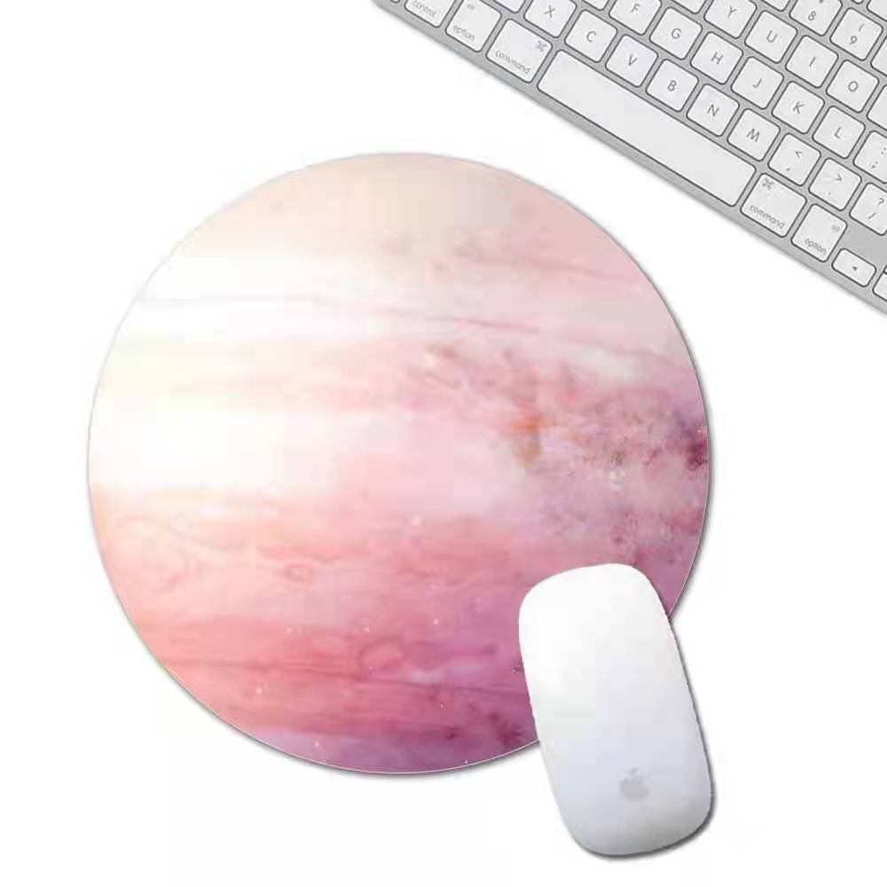 Circle Mouse Pad 20 Styles Cartoon Art Design Mousepad Round Office ...