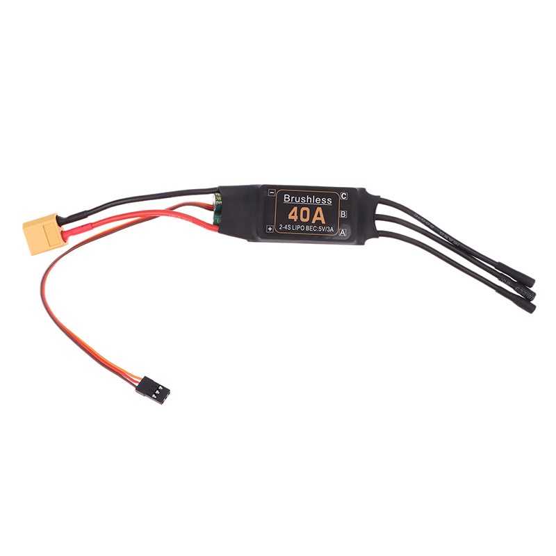 Mitoot Brushless 40A Speed ESC Controller 2-4S With 5V 3A UBEC For RC FPV Quadcopter RC Aircraft ...
