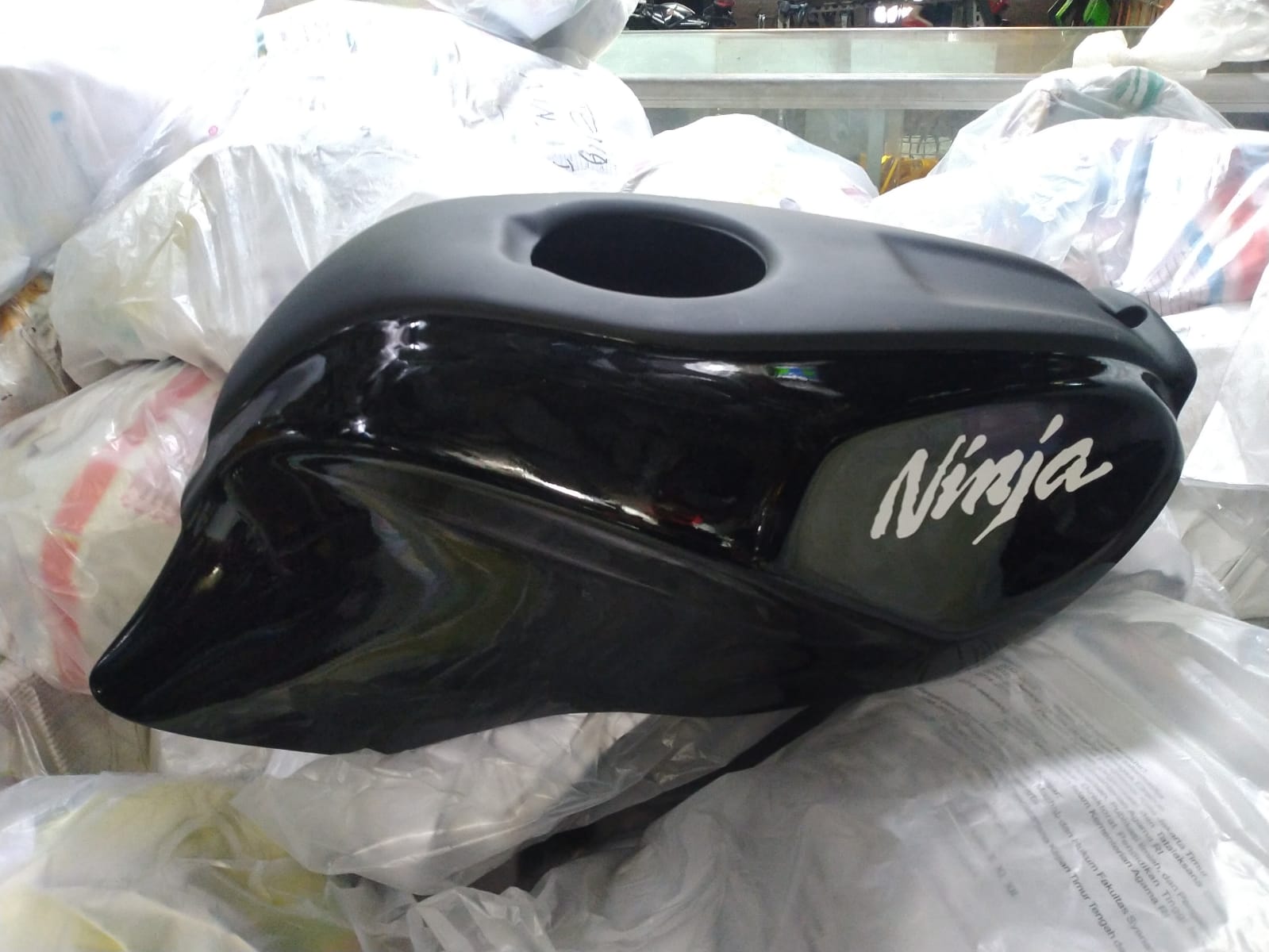 cover kondom tangki motor ninja rr new. | Lazada Indonesia