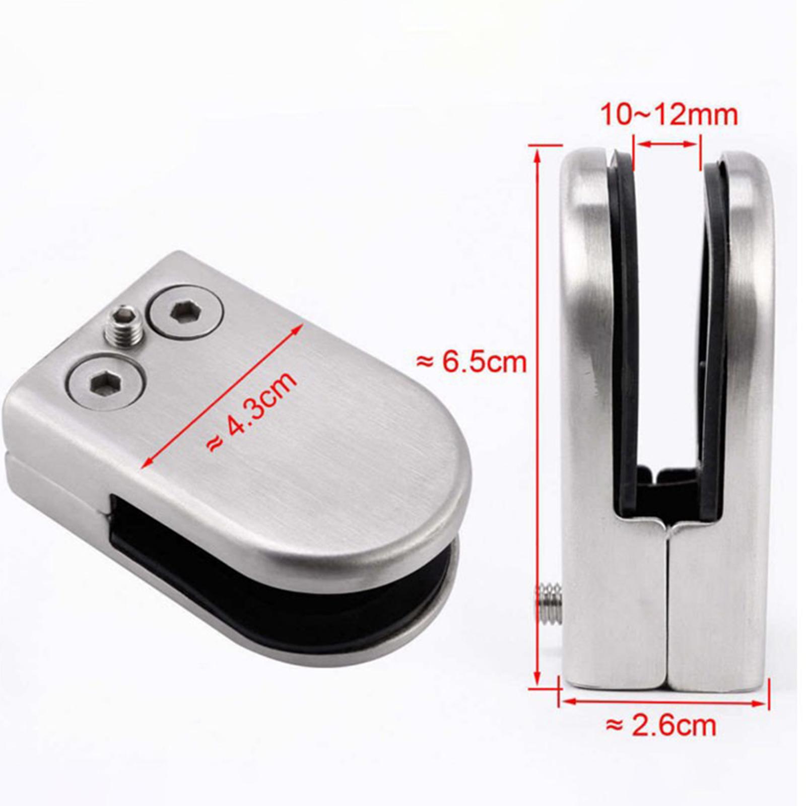 Moon Okey Glass Clamp Stable Performance Easily Install Support Bracket ...