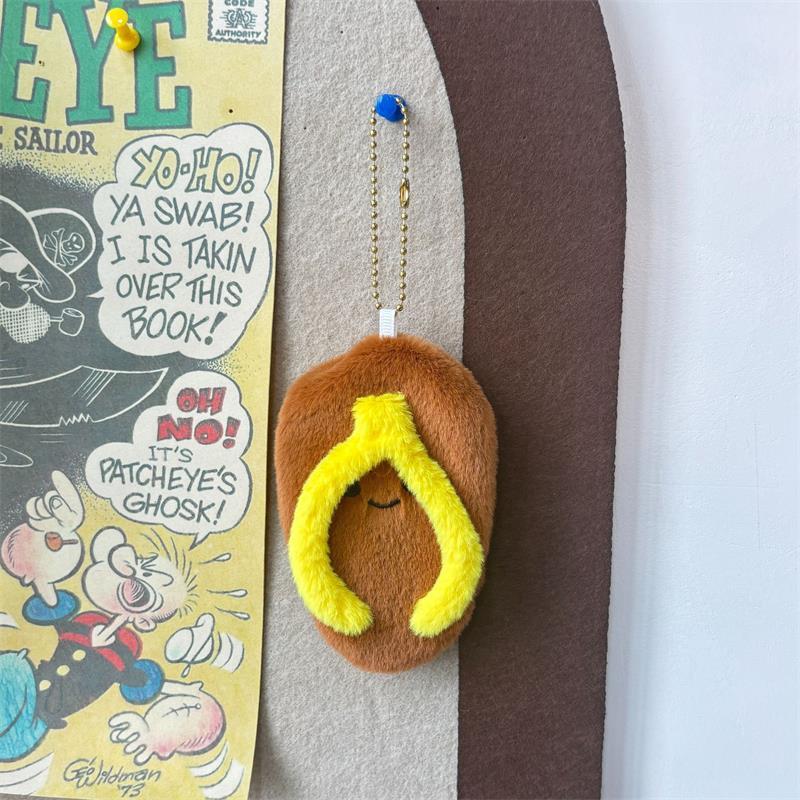 Cute Funny Creative Flip Flops Slippers Shape Plush Doll Stuffed Toy ...