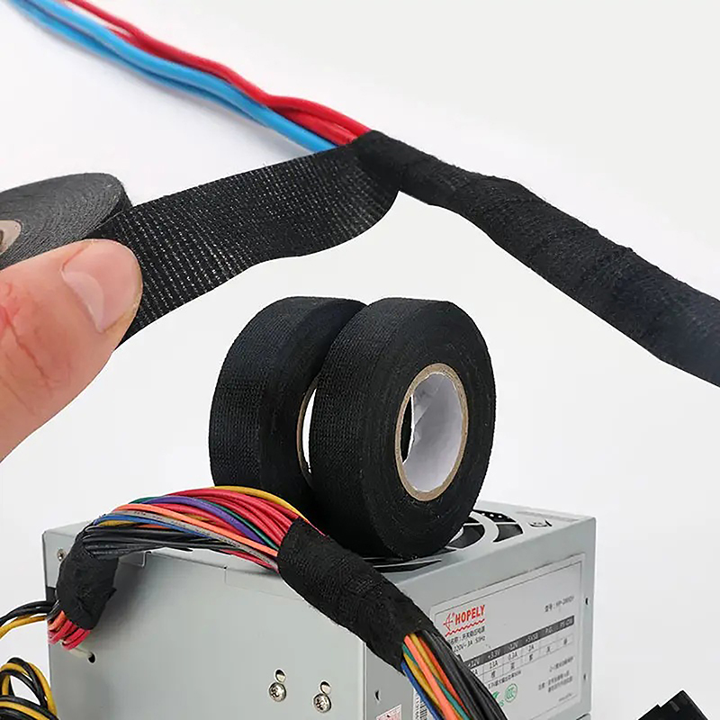 Heat-Resistant Interior Wire Loom Harness Tape Adhesive Fuzzy Fleece ...