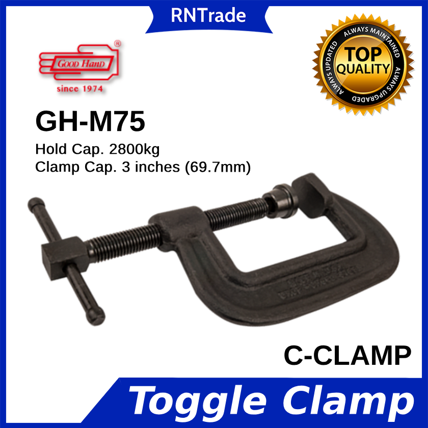 GOODHAND Toggle Clamp GH-C Clamp GH-M75, 2800kg | Lazada PH