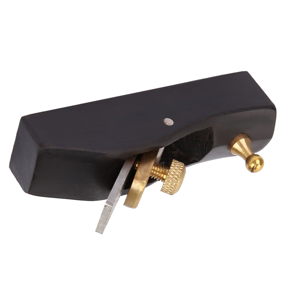 Precision Ebony Wood Mini Wood Planer Flat and Curved Sole Leather ...