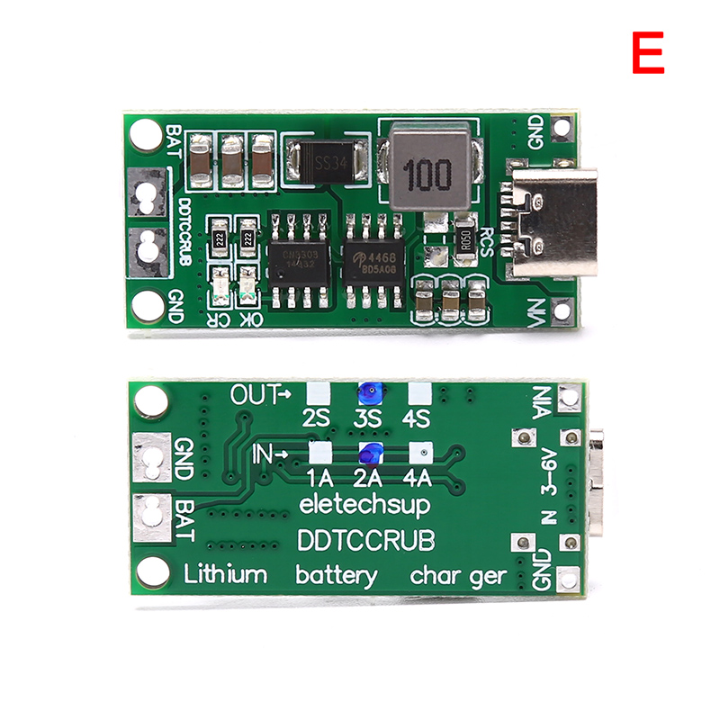Multi-Cell 2S 3S 4S Type-C To 8.4V 12.6V 16.8V LiPo Polymer Li-Ion Charger YUYING | Daraz.com.np