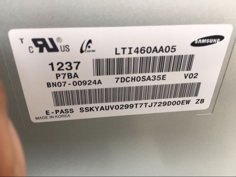 Samsung 46-inch splicing screen LTi460AN 01LTi460AA05LTi460HN01 ...