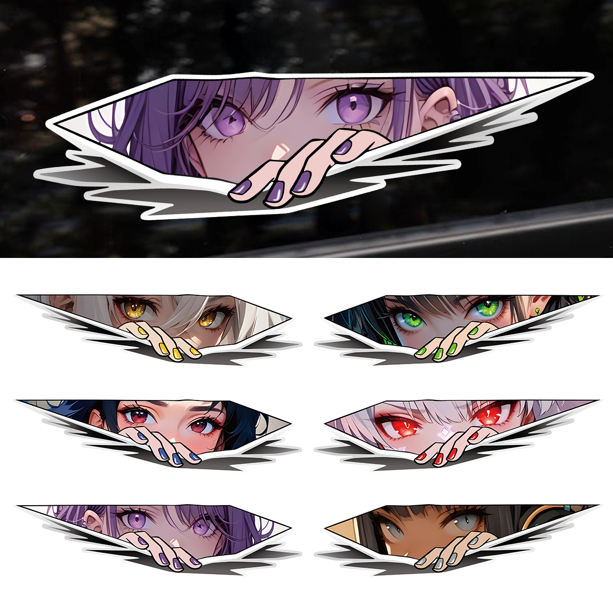 Anime Themed Reflective Waterproof and Scratch Resistant Motorcycle ...