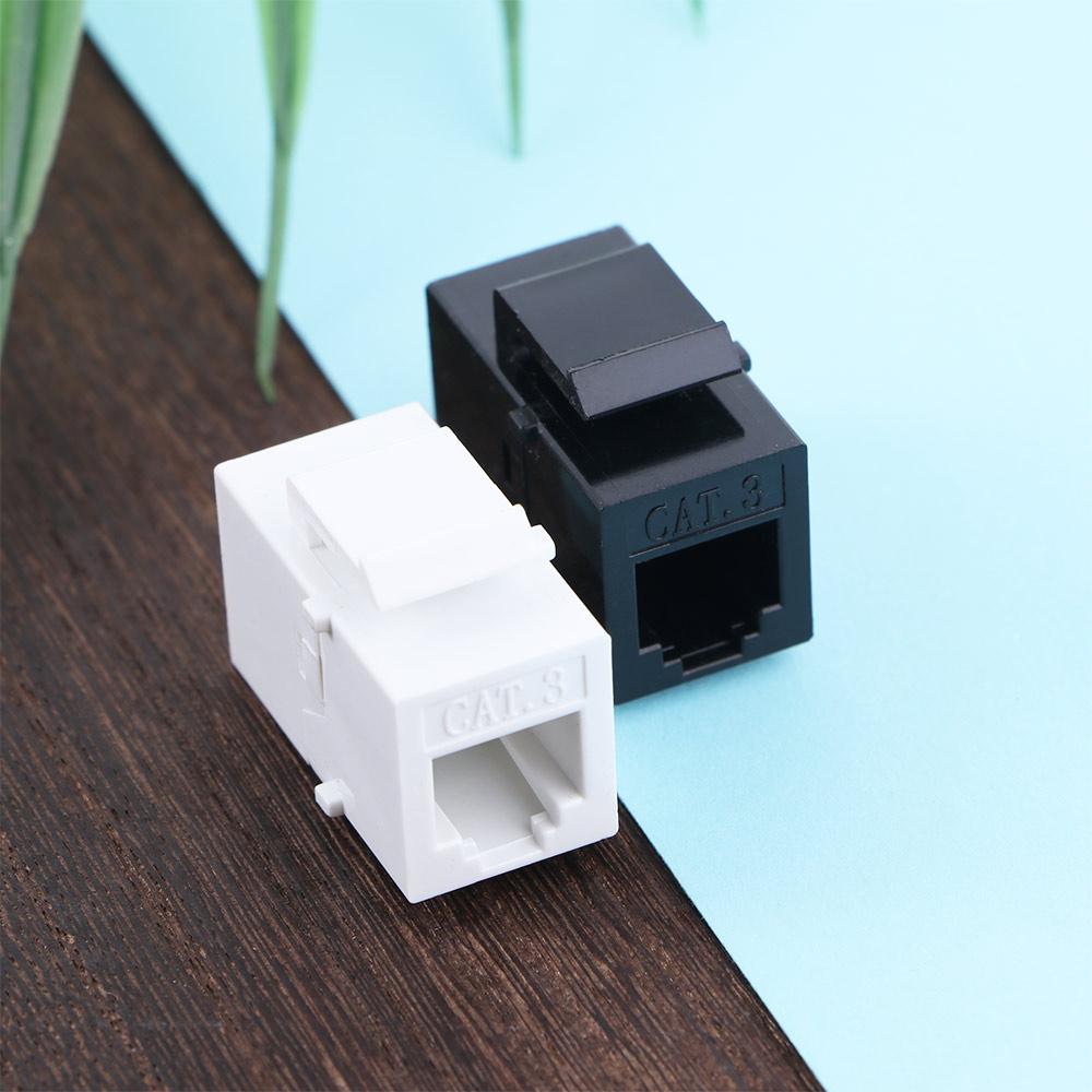 Phone Plug Cable Joiner Coupler Cable Adapter Network Cable Dual ...
