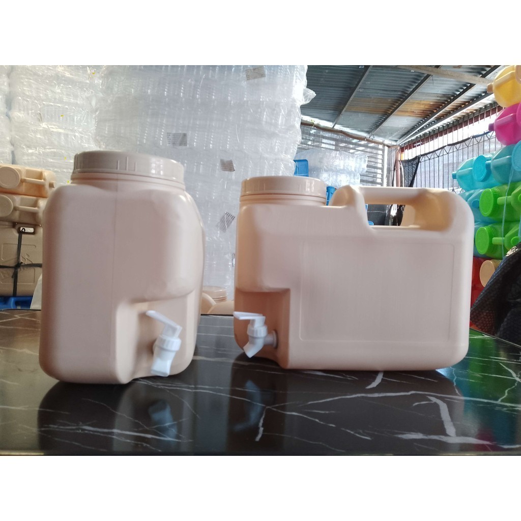 10 Liters / 2.5 Gallon Slim MINI Water Container Jug Pitcher with ...