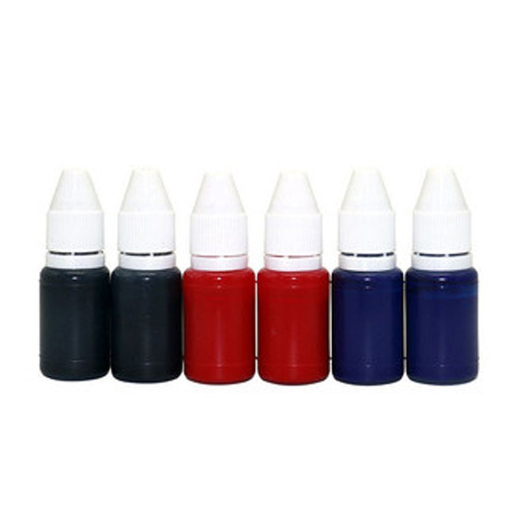 Scrapbooking DIY Craft Photosensitive Make Seal Red Black 10ml Inkpad ...