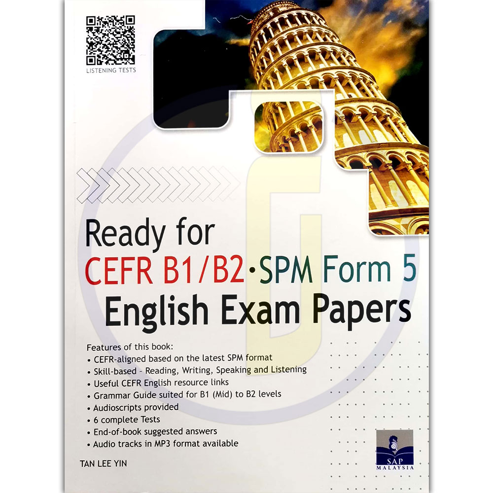 [Intelligent] SAP Ready for CEFR B1/B2 English Exam Papers SPM Form 4 ...