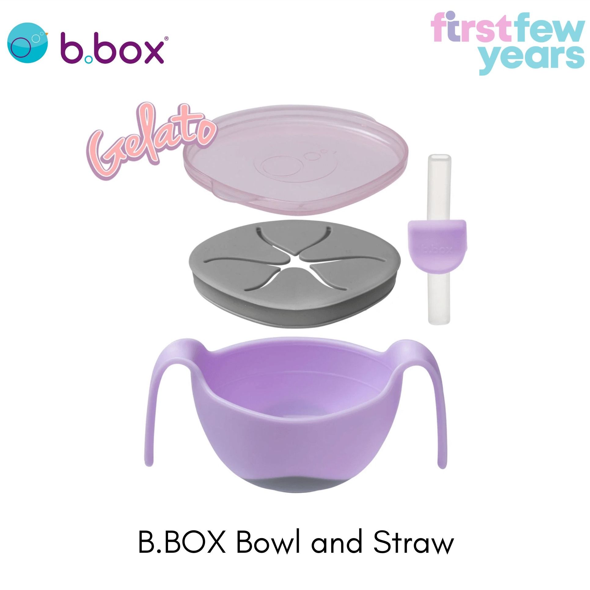 B.BOX Bowl and Straw (6 Colours, 6 Months+) -Bbox | Lazada Singapore