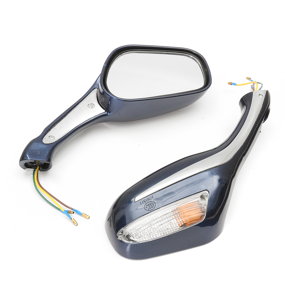1 Pair 8mm Rear View Motors Mirrors Scooter Moped GY6 50cc 150cc 250cc ...
