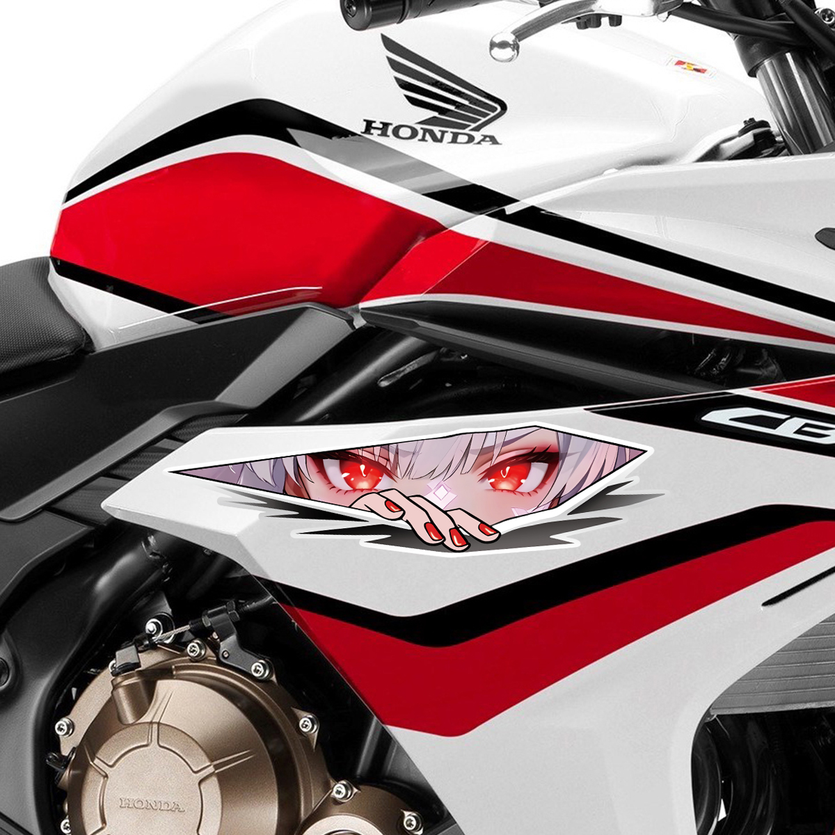 Anime Themed Reflective Waterproof and Scratch Resistant Motorcycle ...