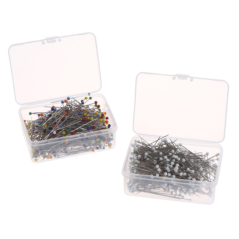 Sewing Pins 38mm Glass Ball Head Push Quilting Pins for Jewelry DIY ...