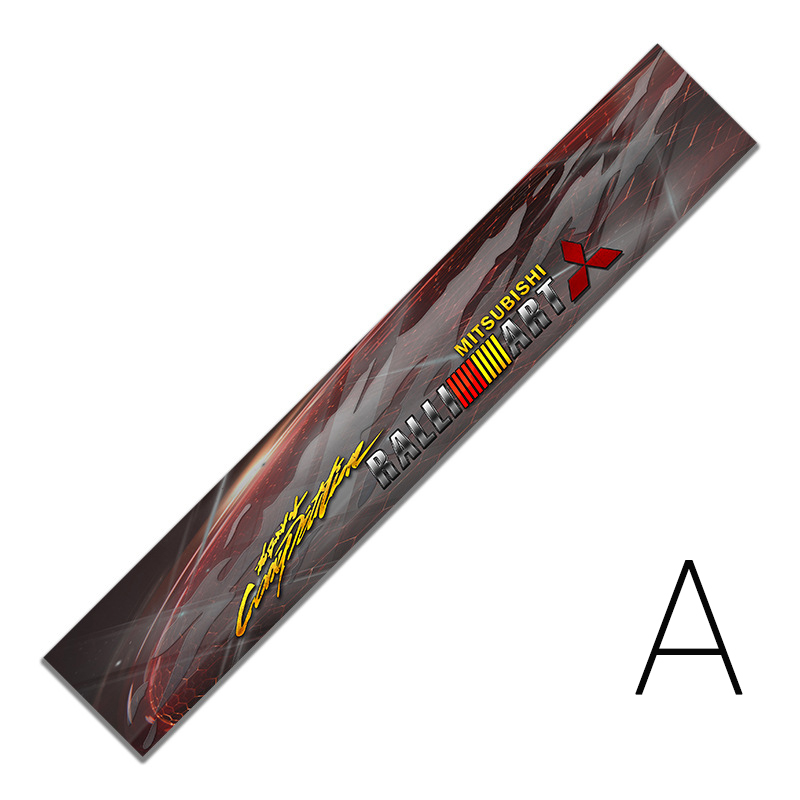 BuyV Carbon Fiber Sticker Racing Style Modified Sticker Windshields ...