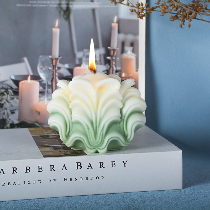 3D Sea Shell Shape Candle Mold Silicone Molds Cute Jewelry Soap Making ...