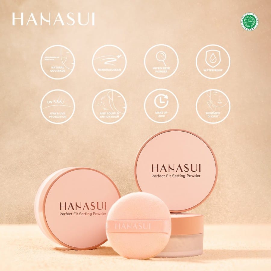 HANASUI Perfect Fit Setting Powder | Loose Powder | Bedak Tabur ...
