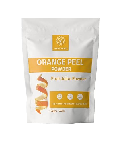 Orange Peel Powder For Skin Care, Face Scrub, Facial Mask, 100% Pure ...