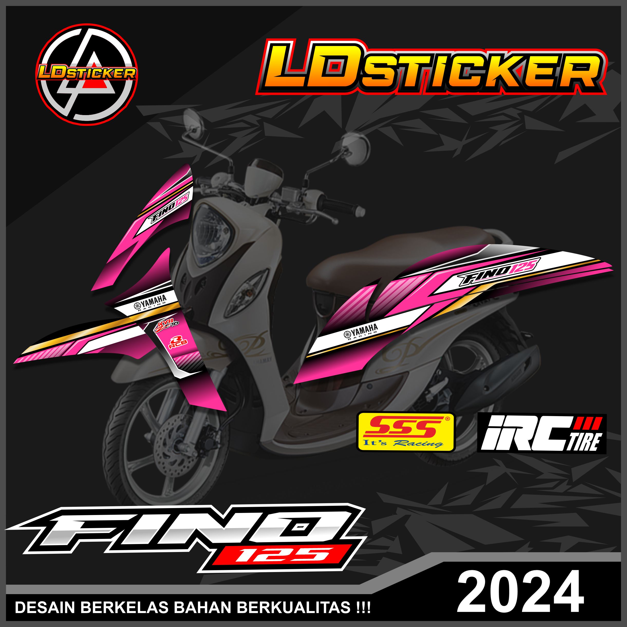 2024 stripng yamaha fino 125 sticker fino 125 - stiker fino 125 variasi ...