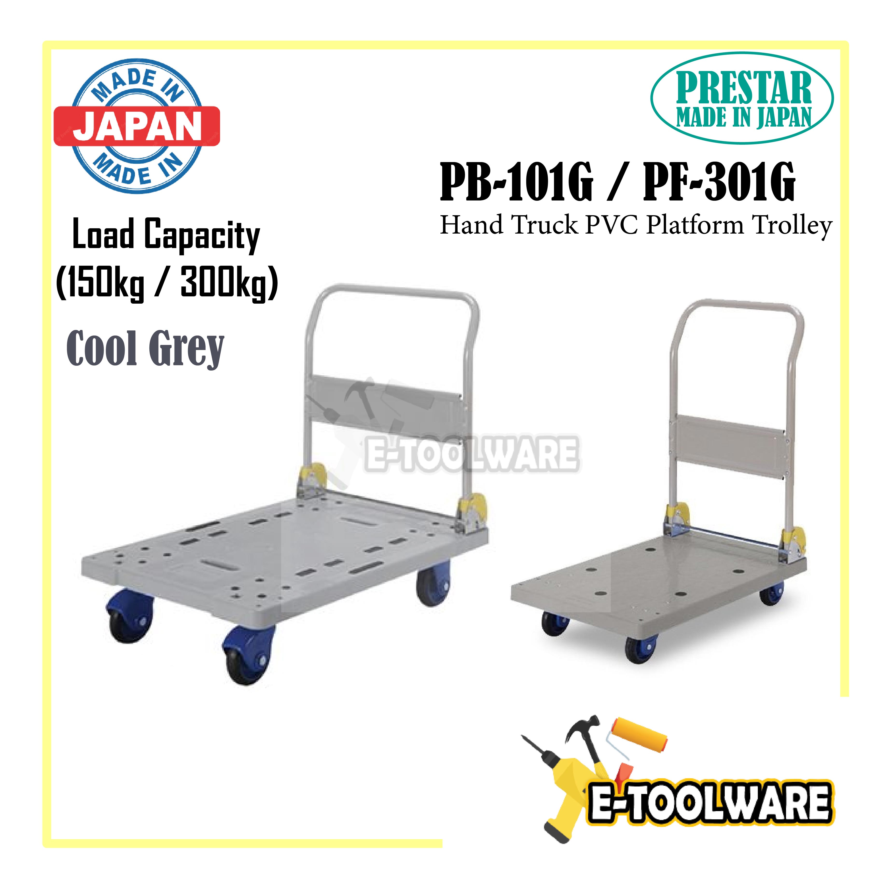 Prestar Hand Truck Fibre Platform Trolley 150kg / 300kg | Lazada