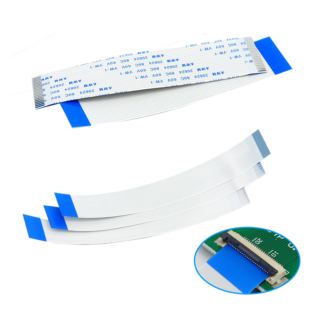 Tkdrm Flat Flexible Cable Ffc Fpc Lcd Cable Awm 20624 80c 60v Vw-1 Ffc ...