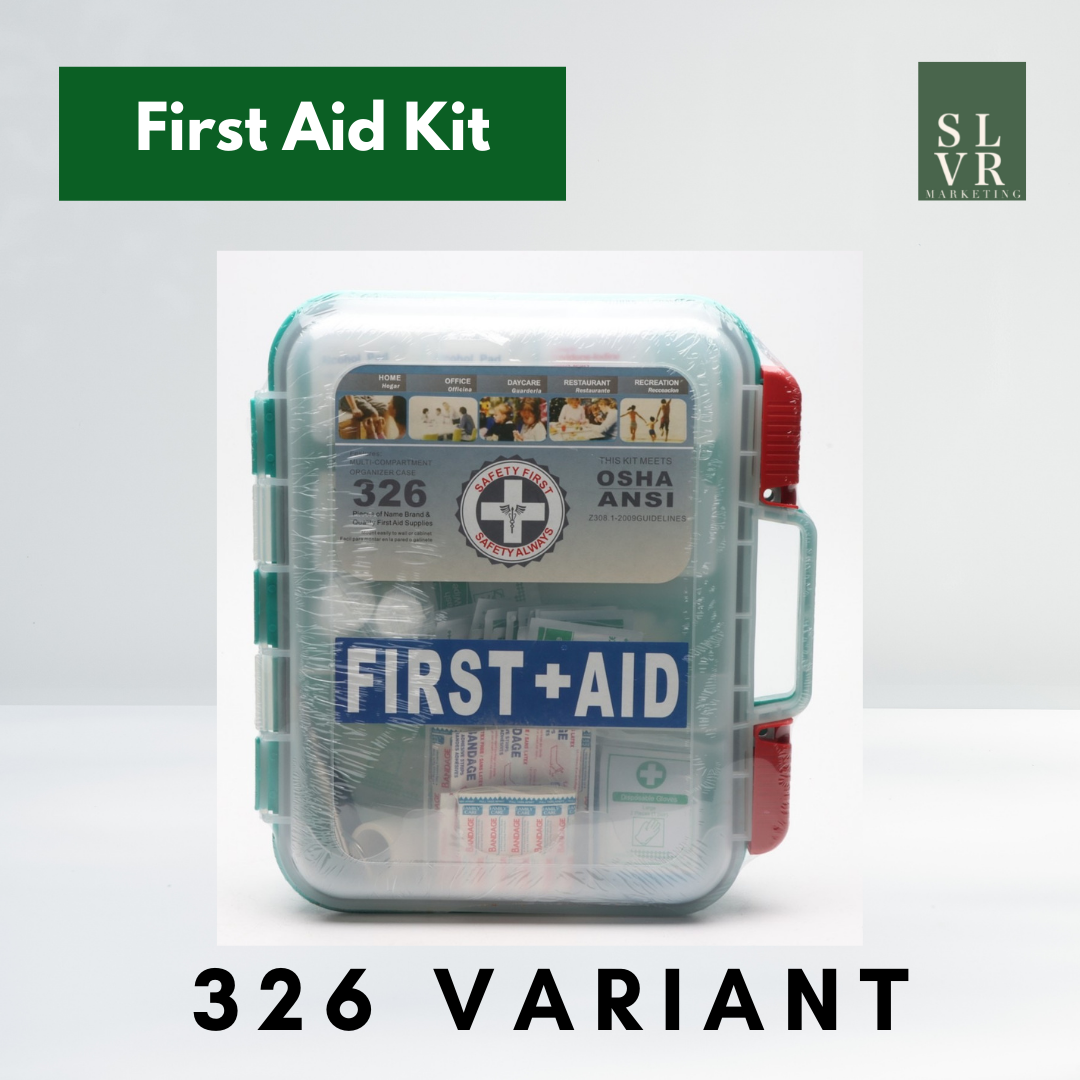 SLVR | MG Top Quality First Aid Kit Sets Per Box For Emergency Use ...