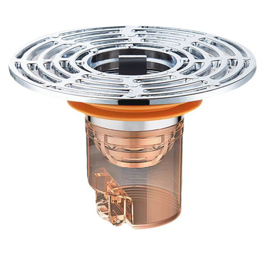 Self-Closing Floor Drain Core Diam33-45mm Shower Drain Cover Odor and ...