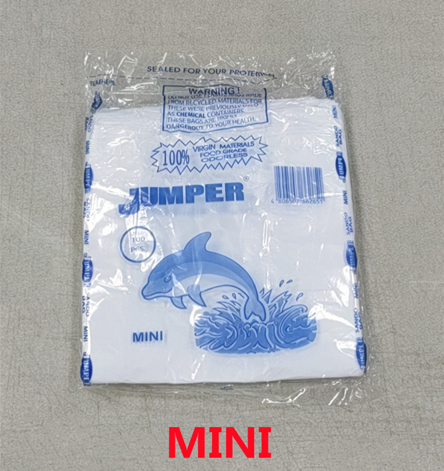 JUMPER Plastic Sando Bag (Micro/Mini/Tiny/Medium/Large/Xlarge/Jumbo ...