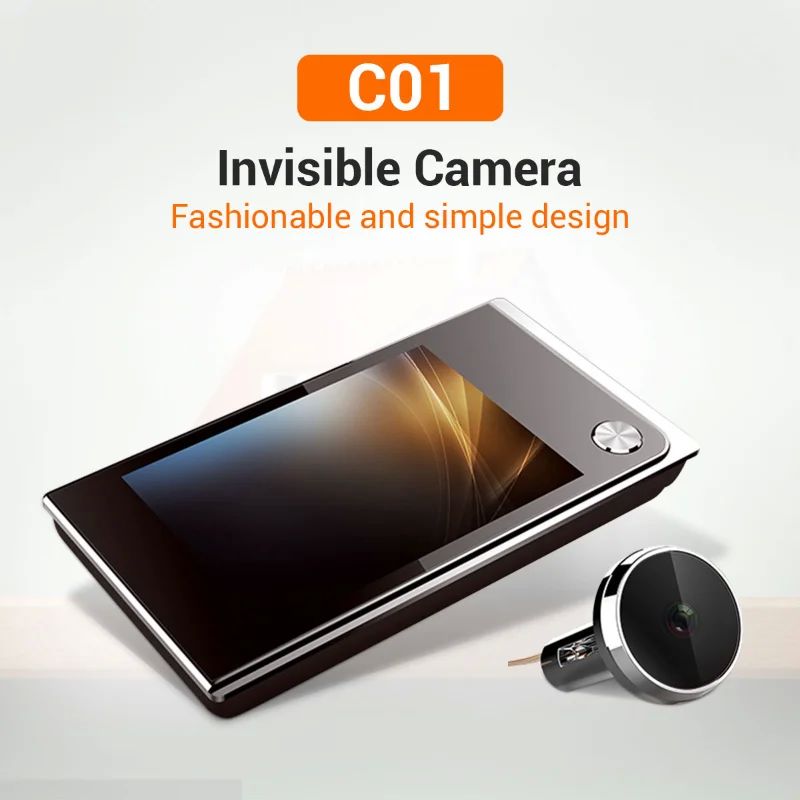 ️Free gift for u ️Escam C01 3.5 inch Digital LCD 120 Degree Peephole Viewer photo visual ...