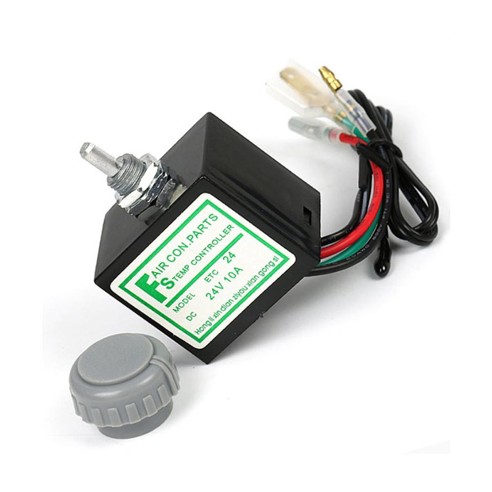 Car Air Conditioner Thermostat Switch Adjustable Temperature Control ...