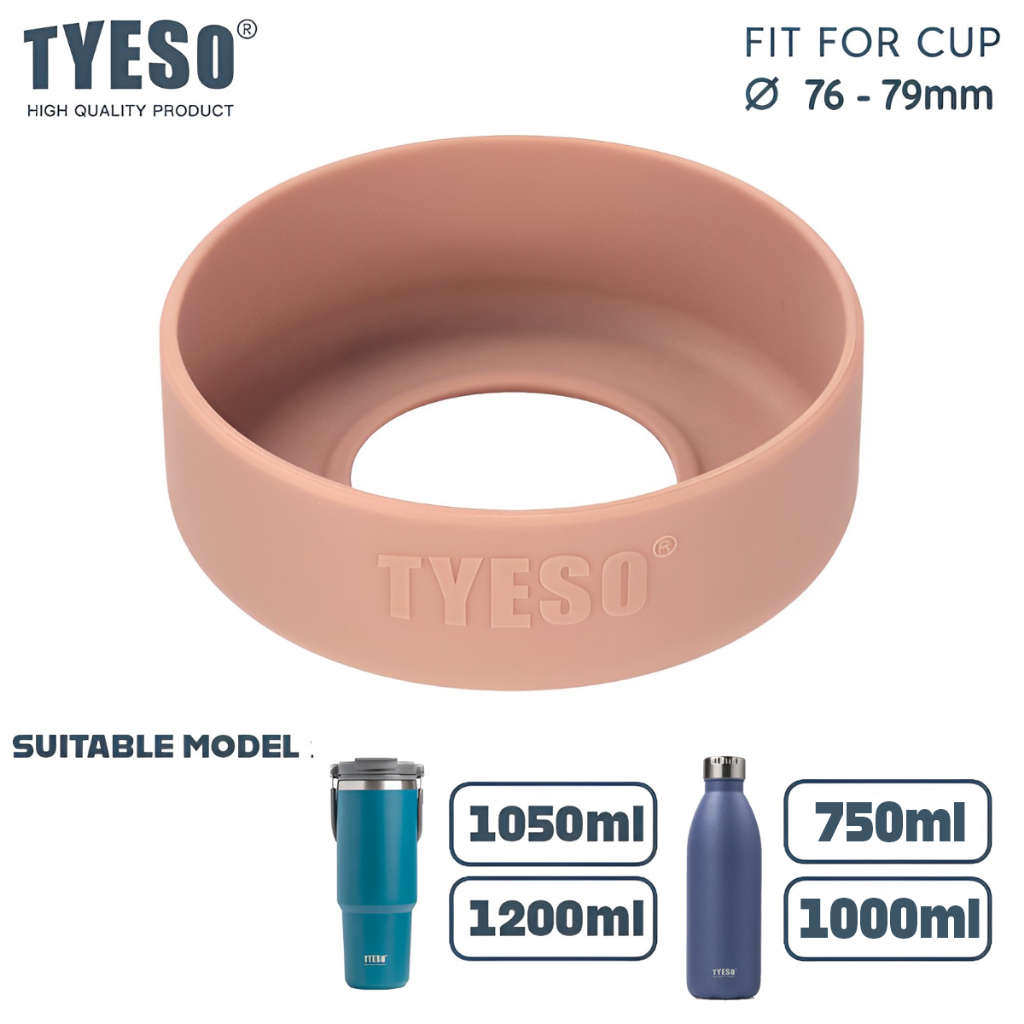 Tyeso Silicon Boot Anti-Slip Bottom Accessories Tumbler Rubber Cover ...