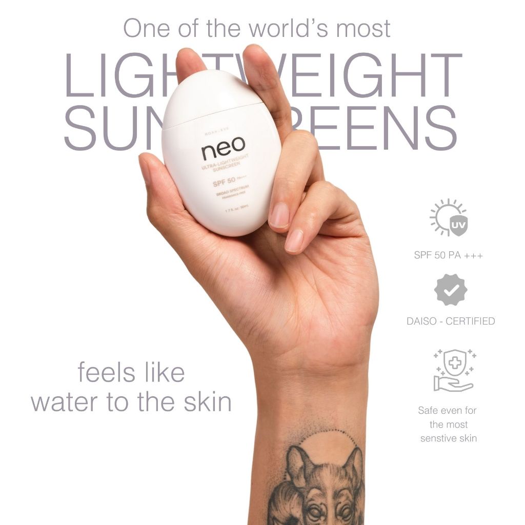 Neo Ultra-lightweight Sunscreen SPF 50 PA+++ Daiso Certified | Lazada PH