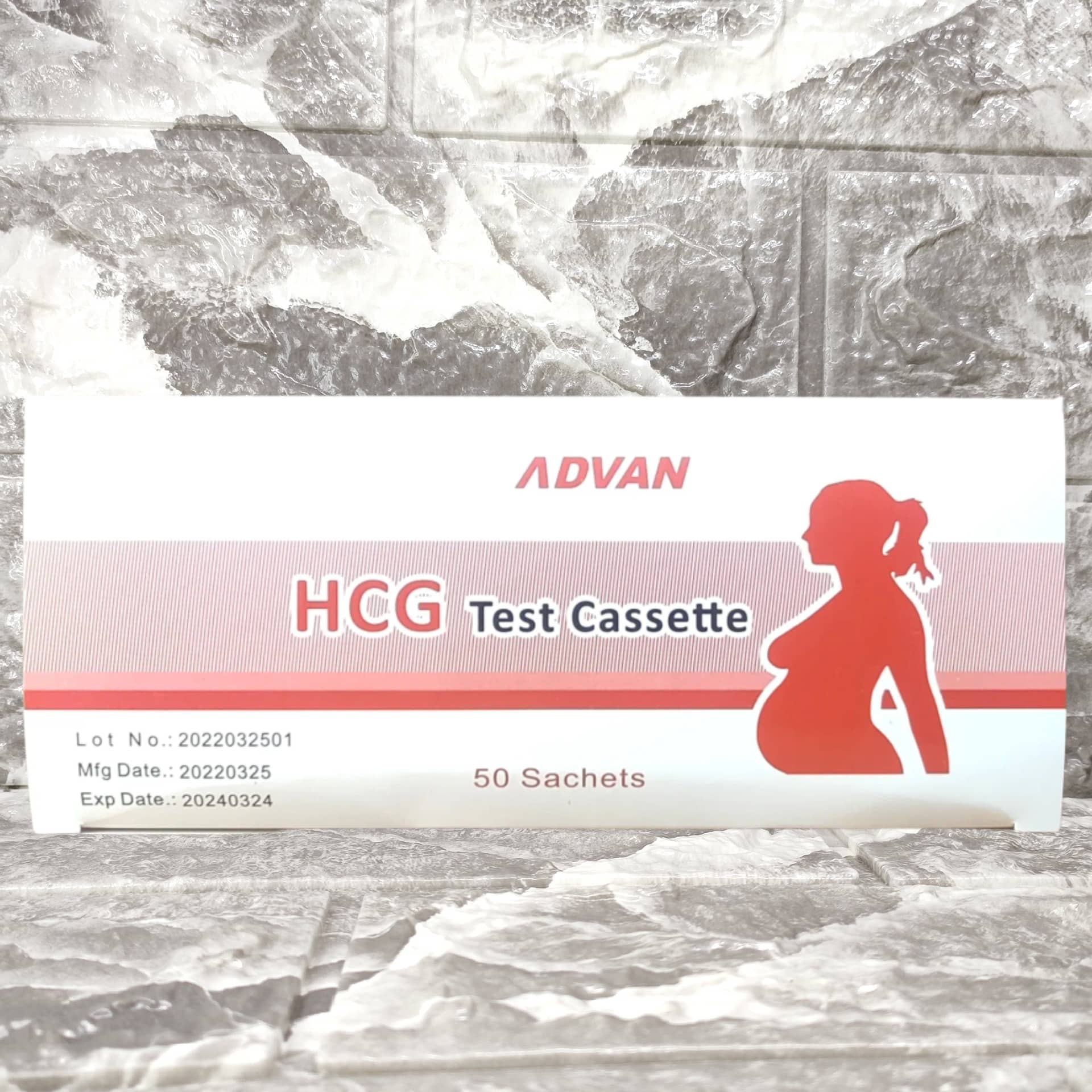 ADVAN HCG CASSETTE (Pregnancy Test Kit) 50 pieces / 10 pieces / 5 ...