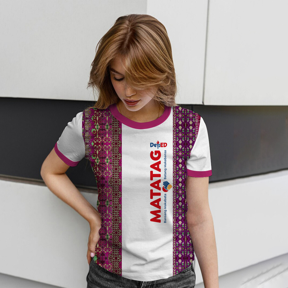 Full Sublimation Shirt DepEd Matatag Uniforms Teachers Day T-shirts ...