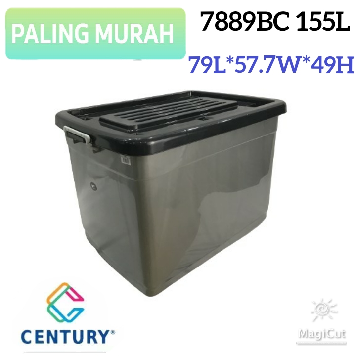 CENTURY 7889BC 155L STORAGE BOX | Lazada