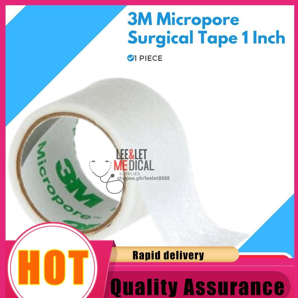 3M Micropore surgical tape 1 inch [New Packaging] | Lazada PH