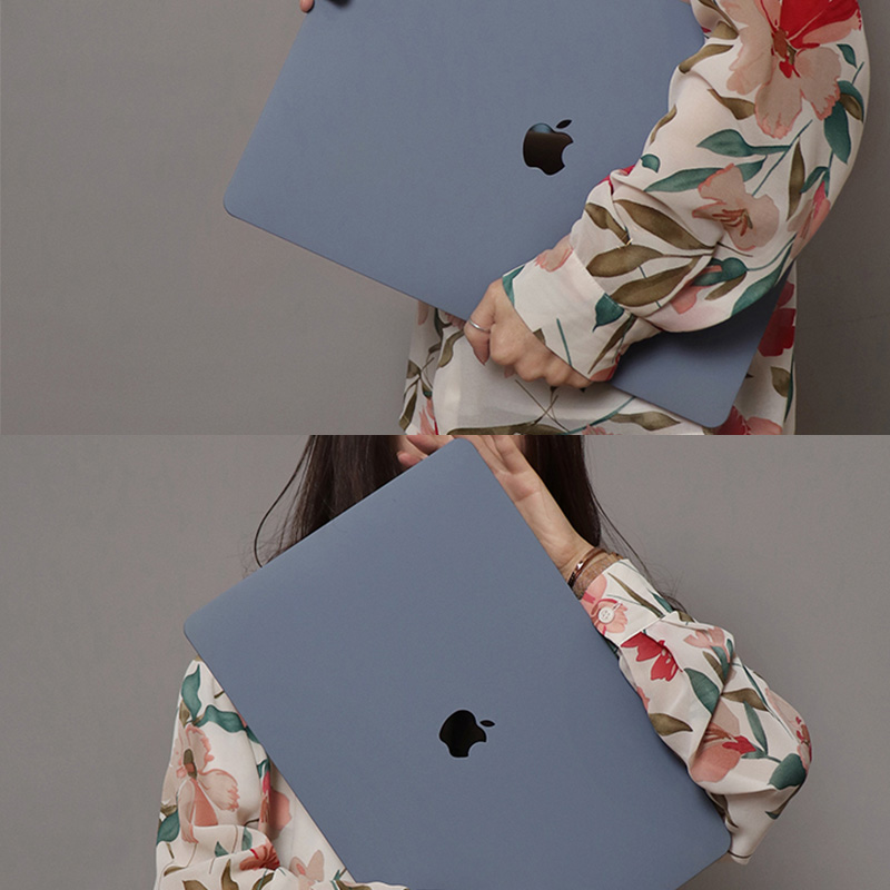 Apple logo Cute Matte Cream case for New 2022 Macbook Pro 13 14 inch 16 ...