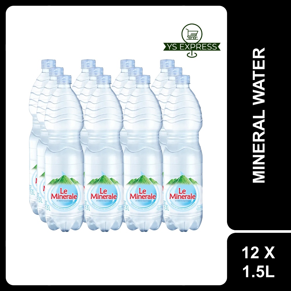 LE MINERALE Natural Mineral Water 12 X 1.5L | Lazada