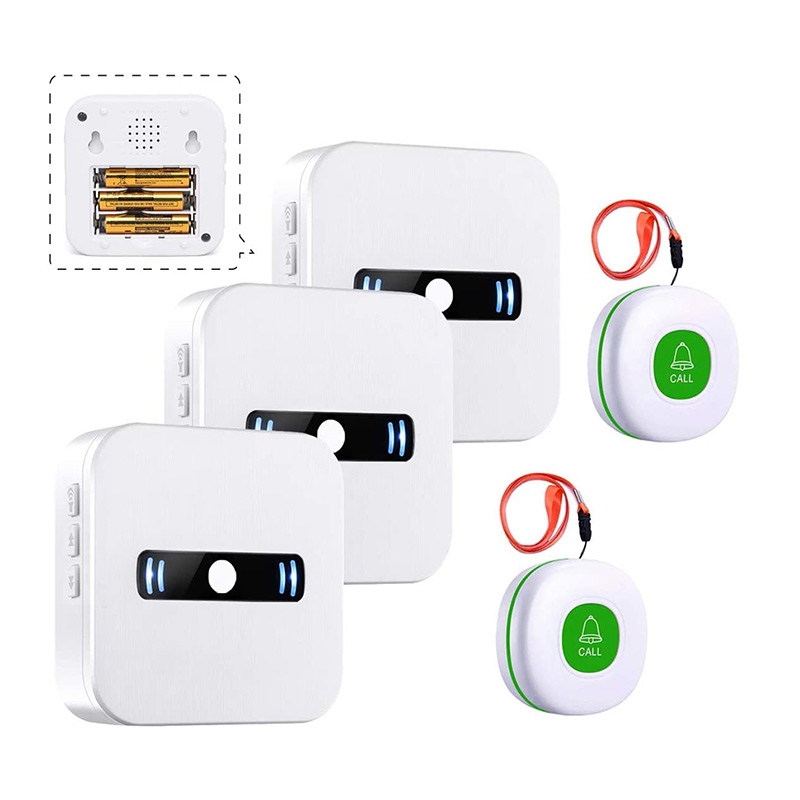 DAYTECH Calling System Pager SOS Call Button Alert System Caregiver ...