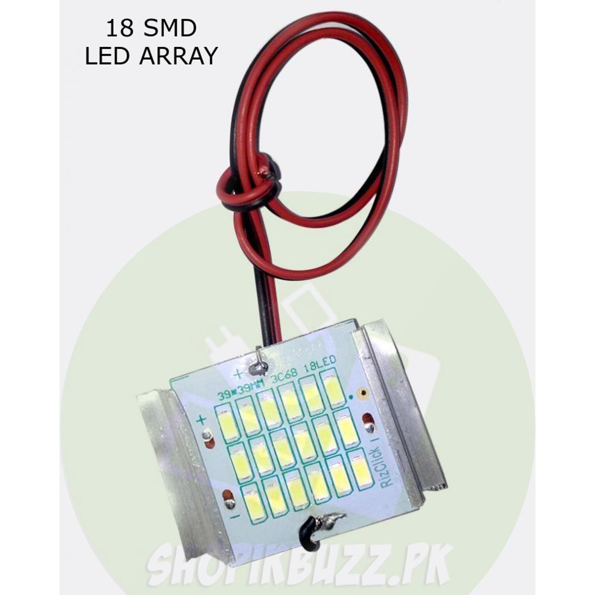 12v 8w 18 Smd Super Bright White Led Light Panel Led Array led Plate ...