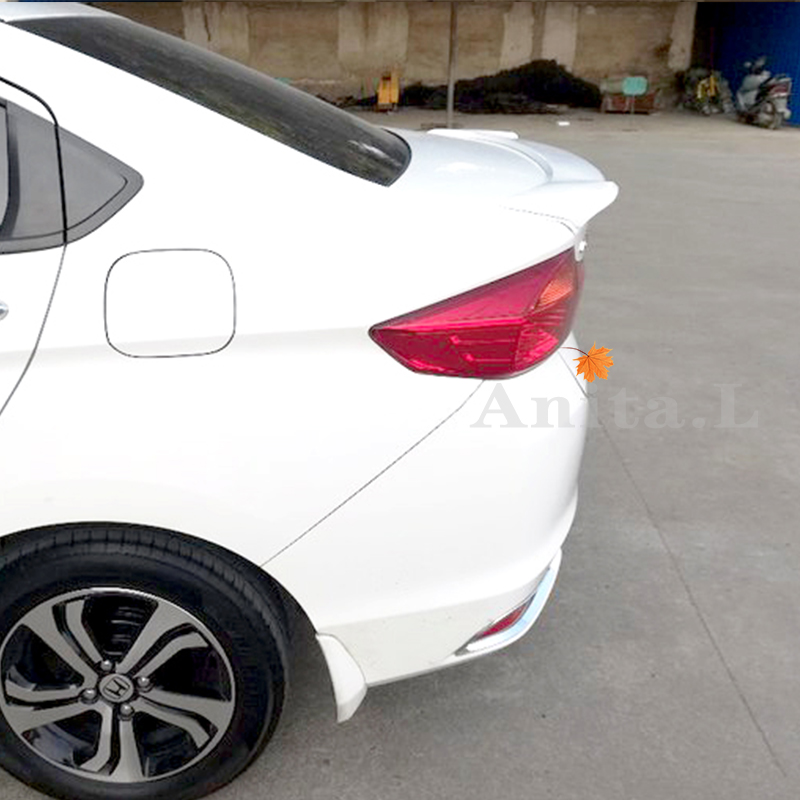 Rear Trunk Lid Ducktail Lip Spoilers Wing For Honda CITY 2015 2016 2017 ...
